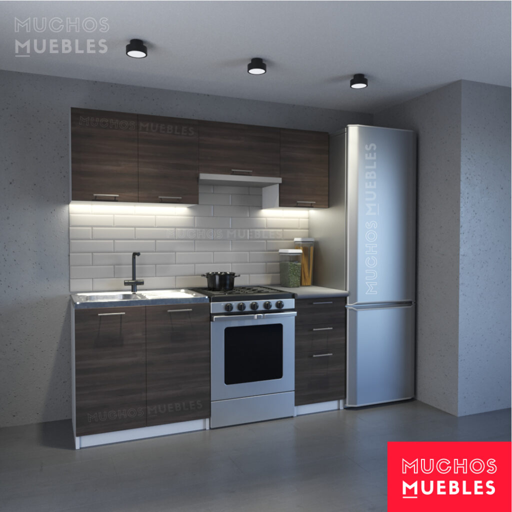 Combinación de cocina modular, 180cm Castaña - Marketplace de Muebles ...